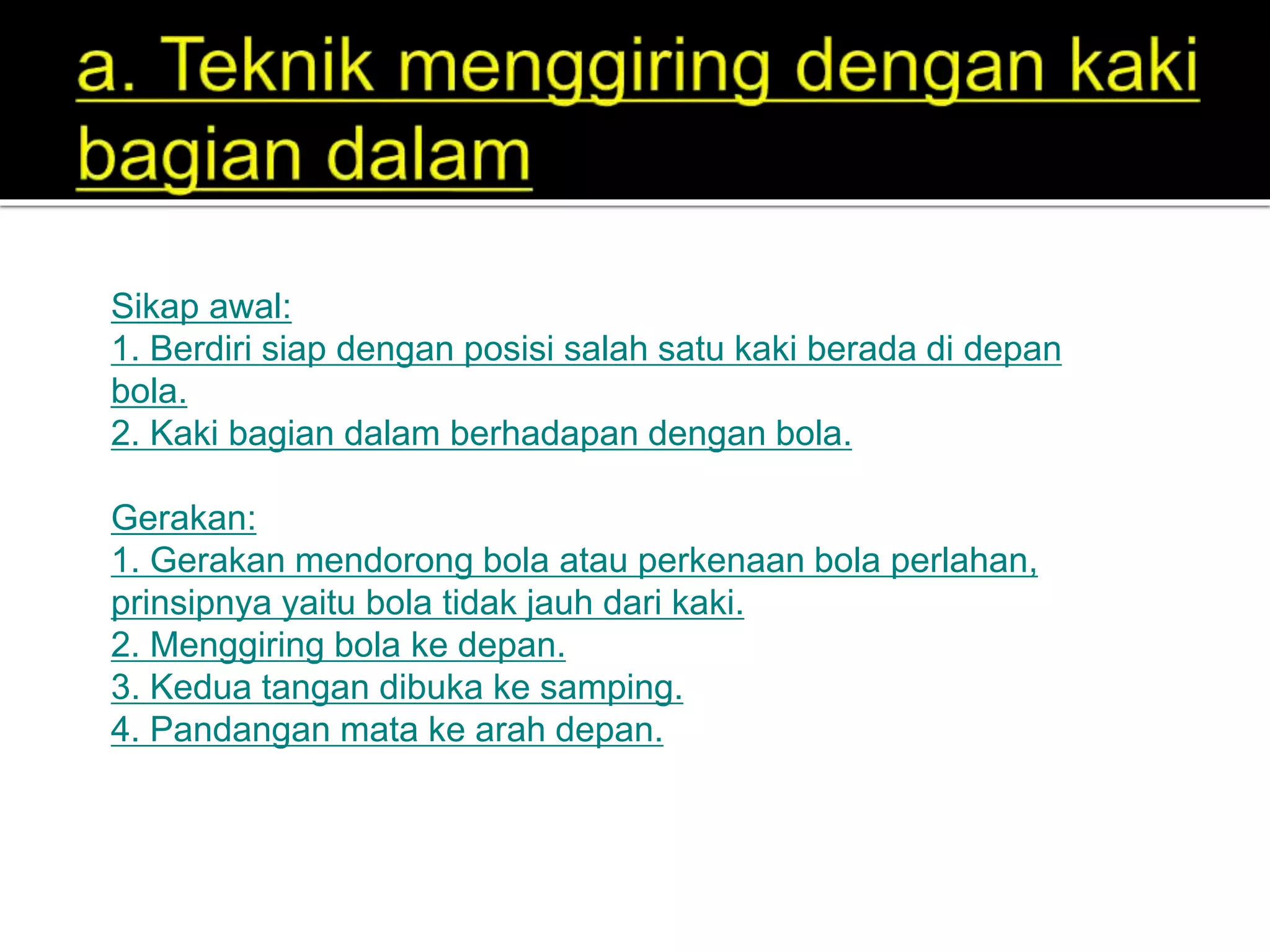 Materi permainan bola besar kelas 7 | PPTX