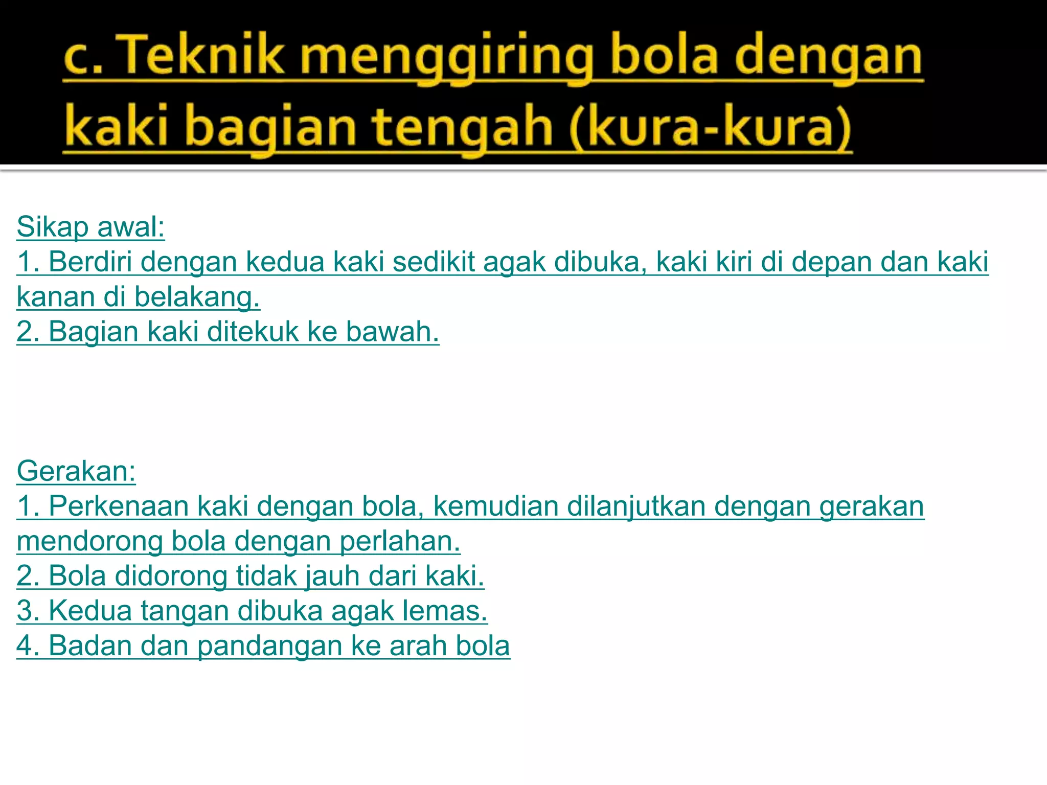 Materi permainan bola besar kelas 7 | PPTX