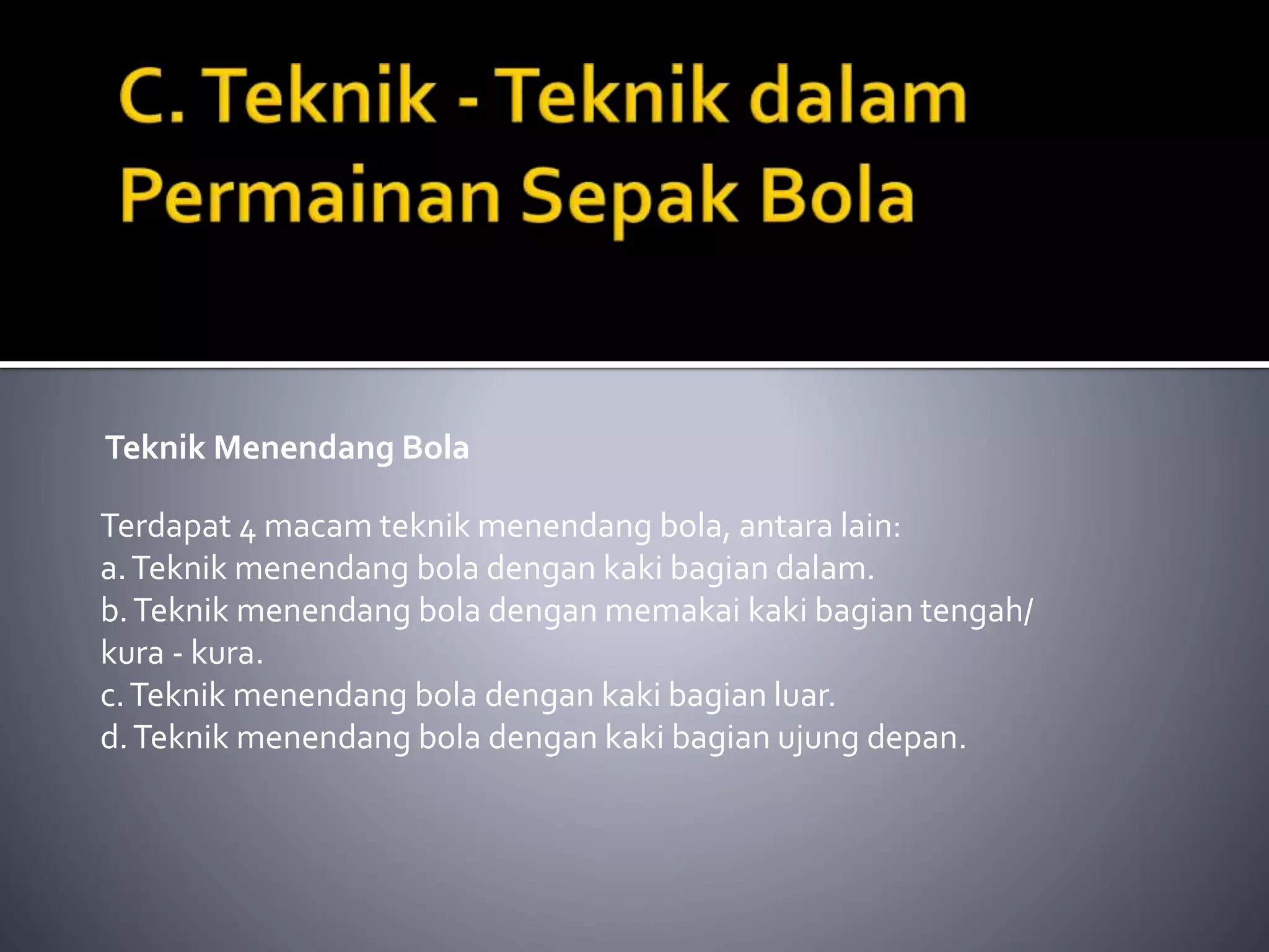 Materi permainan bola besar kelas 7 | PPTX