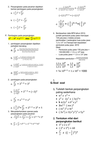 materi Perpangkatan dan bentuk akar.docx