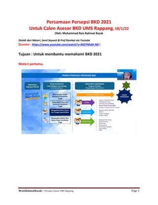 Materi persamaan persepsi asesor 21 | PDF