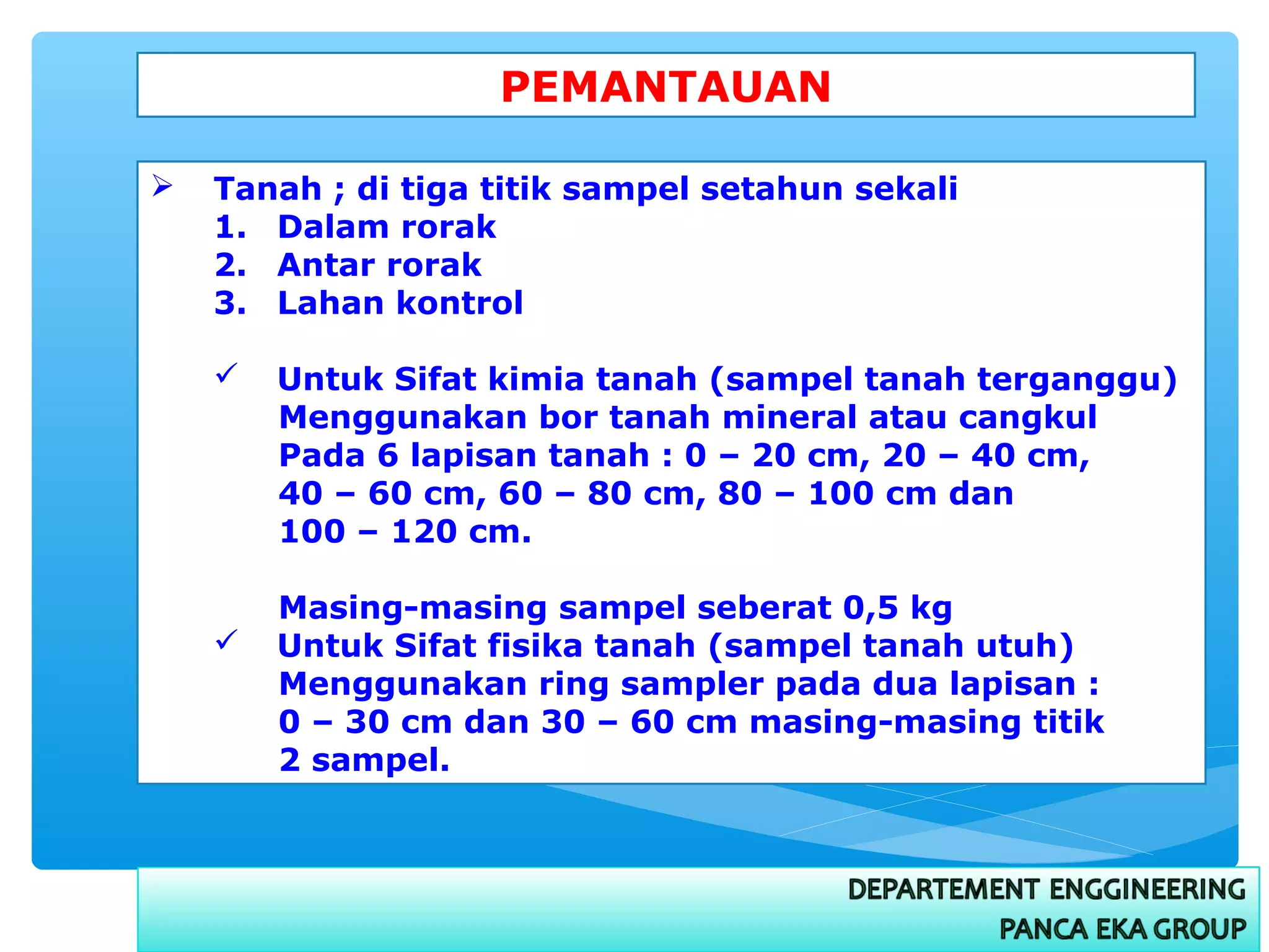 Materi persentase land aplikasi pks | PPT
