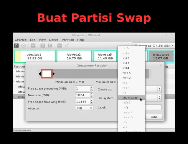 Materi persiapan dan proses install blank on | PPT