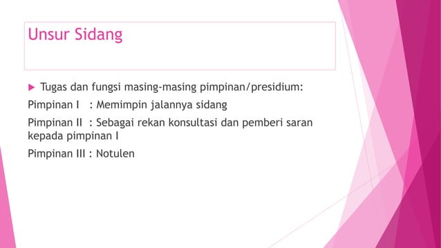 Materi Teknik Persidangan | PPTX