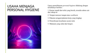 Presentations of Personal Hygiene Topics | PPTX