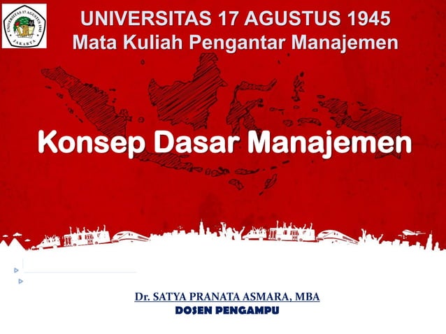 Konsep Dasar Manajemen | PDF