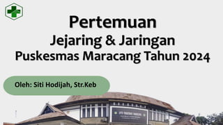 Materi Pertemuan Jejaring & Jaringan Tahun 2024 (1).pptx