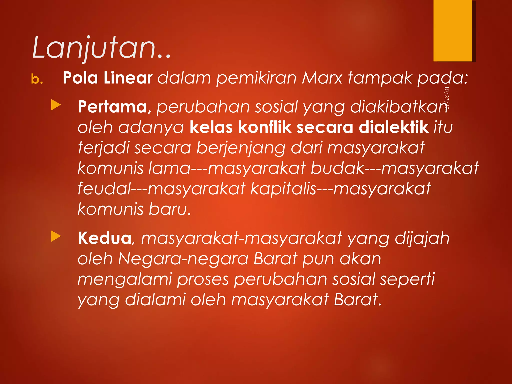 Materi perubahan sosial | PPT
