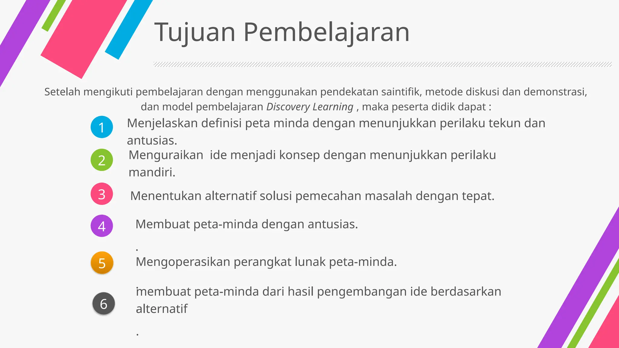 materi peta minda merupakan salah satu materi | PPTX