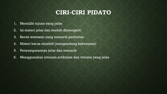 MATERI PIDATO untuk tingkat sma(PROYEK 1).pptx