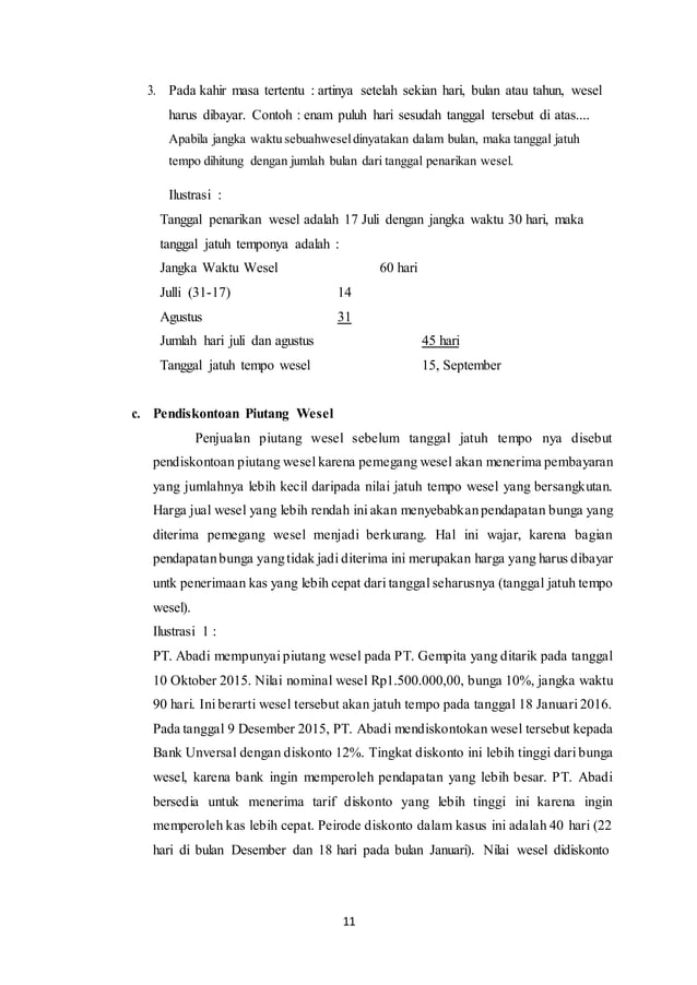 Piutang usaha, piutang wesel dan piutang lain | DOCX