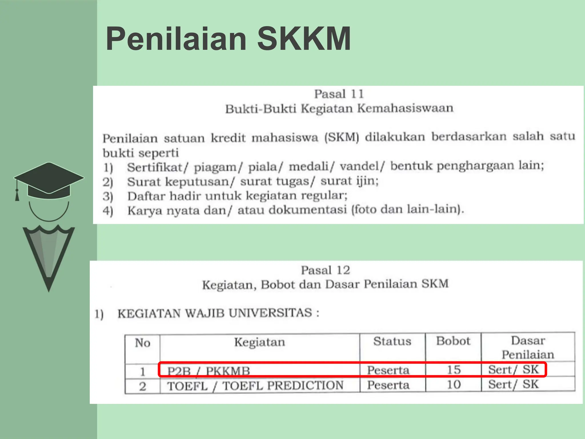 Materi PKKMB 2024 Wakil Dekan Bidang Kemahasiswaan Fak Pertanian ULM | PDF