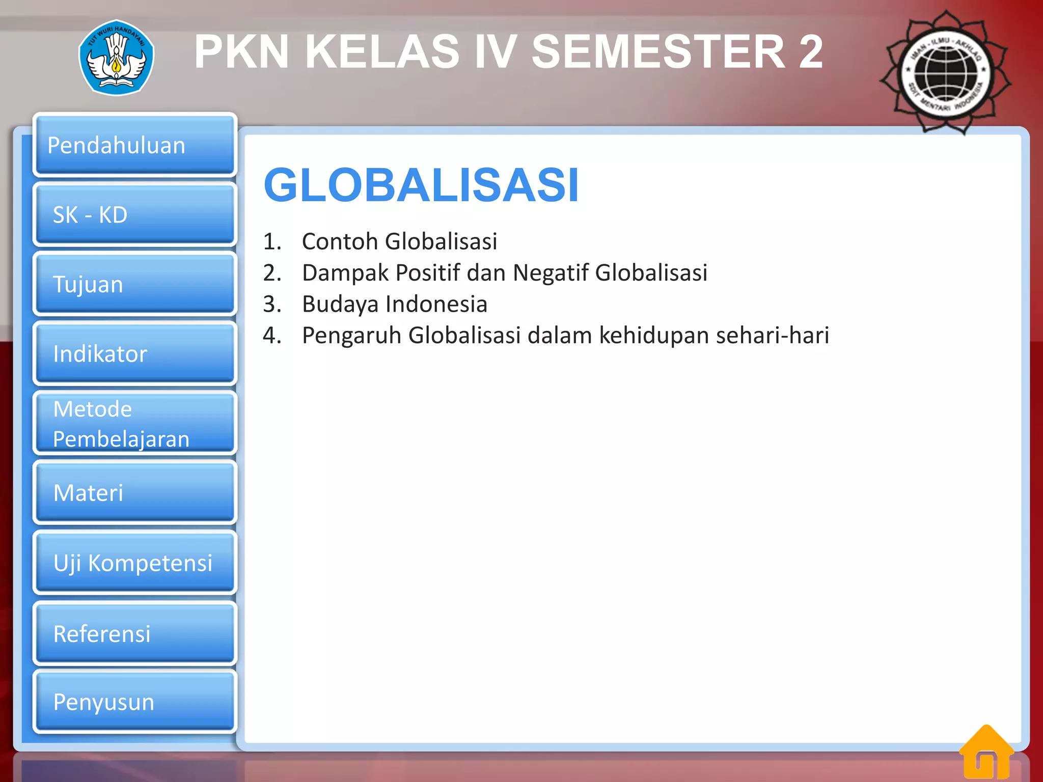 Materi pkn kelas 4 semester 2 globalisasi | PDF