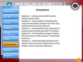 Materi pkn kelas 4 semester 2 globalisasi | PDF