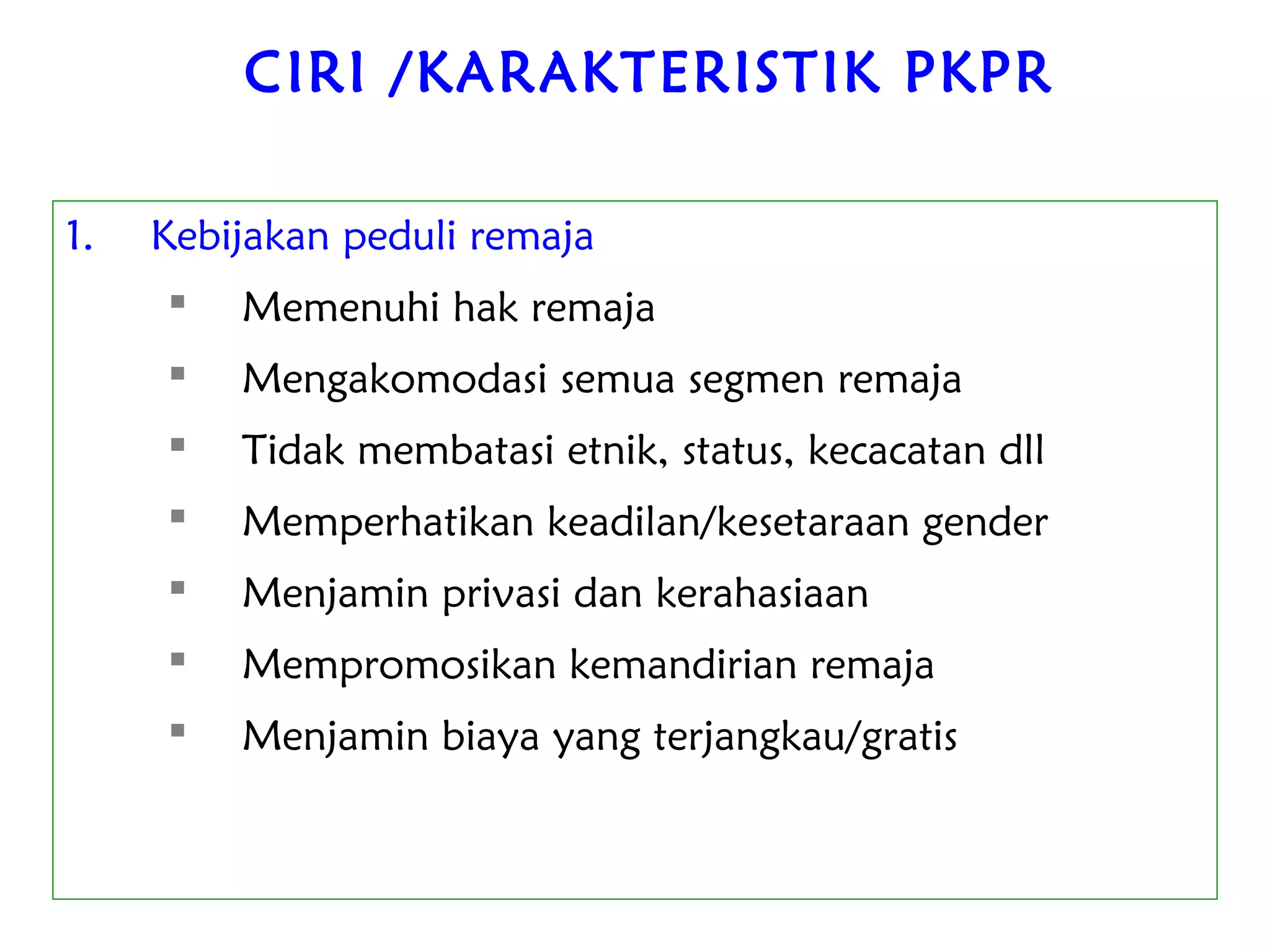 Materi pkpr | PPT