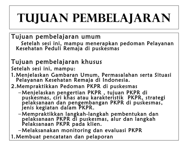 Materi pkpr | PPT