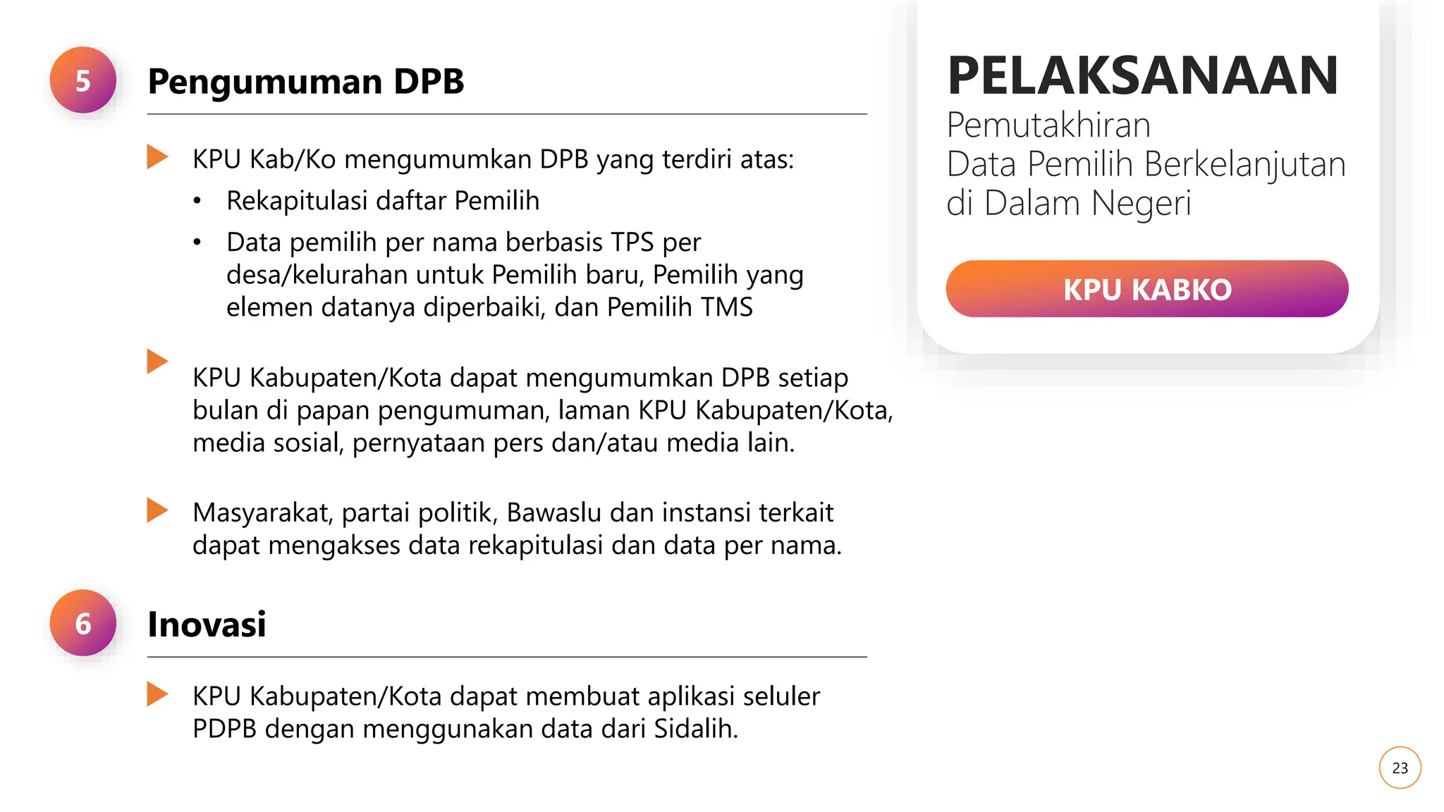 [MATERI] PKPU Nomor 6 Tahun 2021 tentang PDPB ver01.pptx