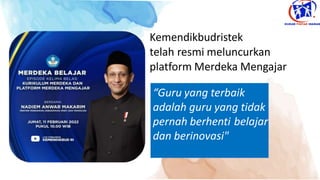 Materi Platform Merdeka Mengajar Indonesia | PPT