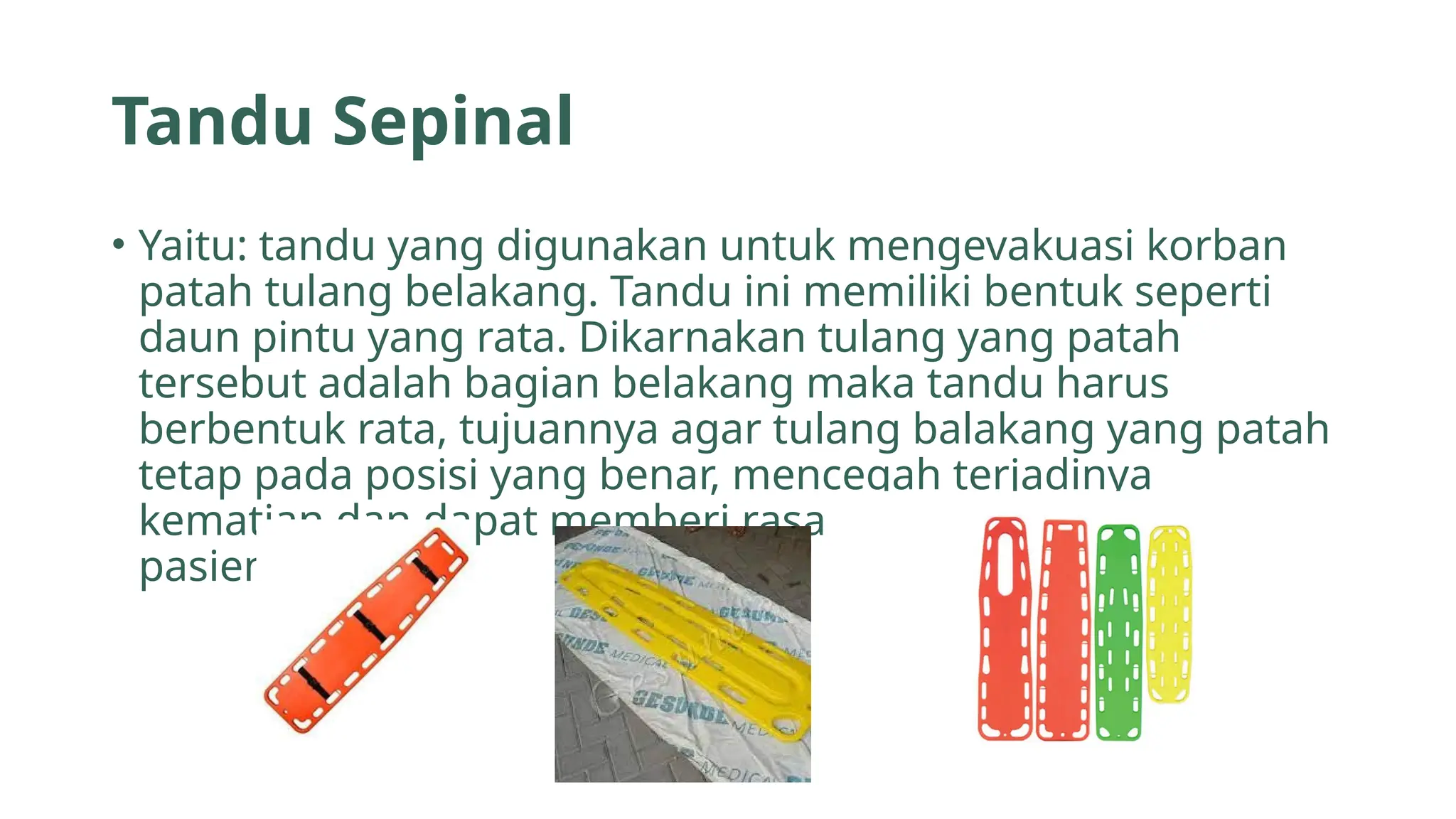 MAteri PMR tandu darurat untuk PMR MADYA dan WIRA | PPTX