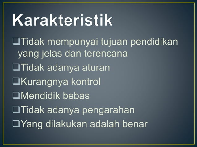 Materi pola asuh dalam pendidikan anak usia dini | PPTX