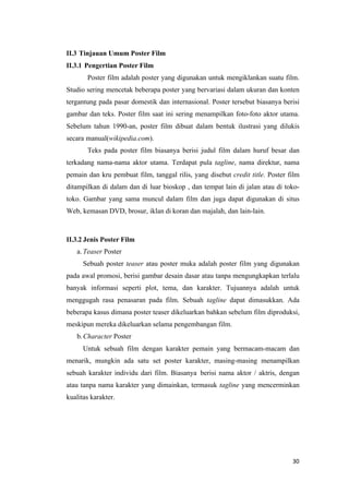 Materi Poster Film untuk pengaplikasian Komunikasi Massa | PDF