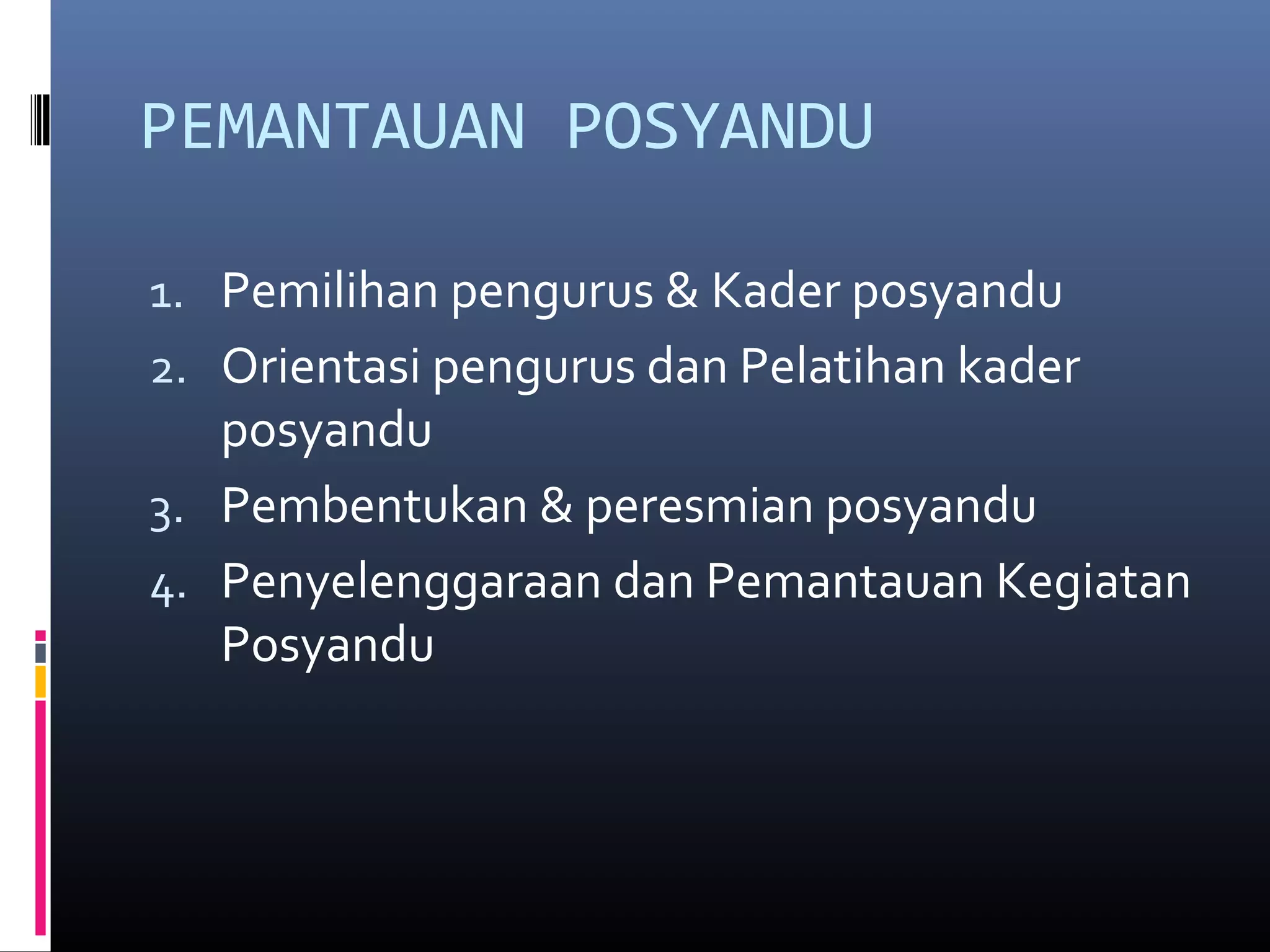 Materi posyandu | PPT