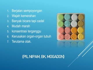 MATERI Bahaya Penyalagunaan Narkoba dikalangan | PPT