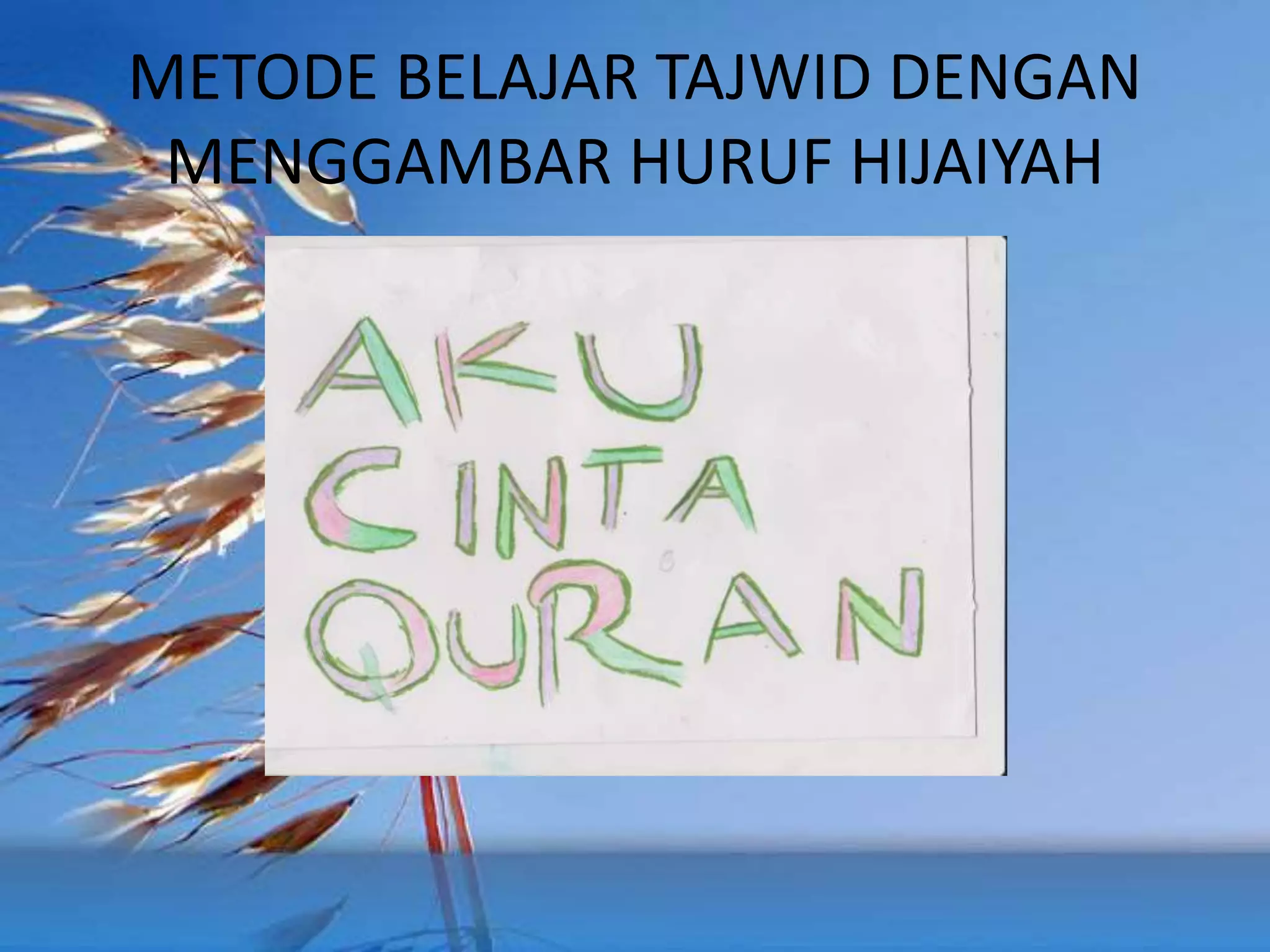 Materi power point belajar tajwid | PPTX