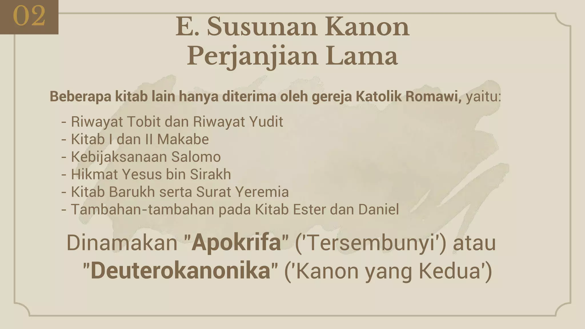 Pembimbing Perjanjian Lama | PDF