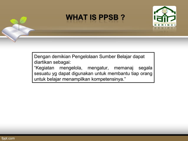 Materi PPSB 2018 | PPT