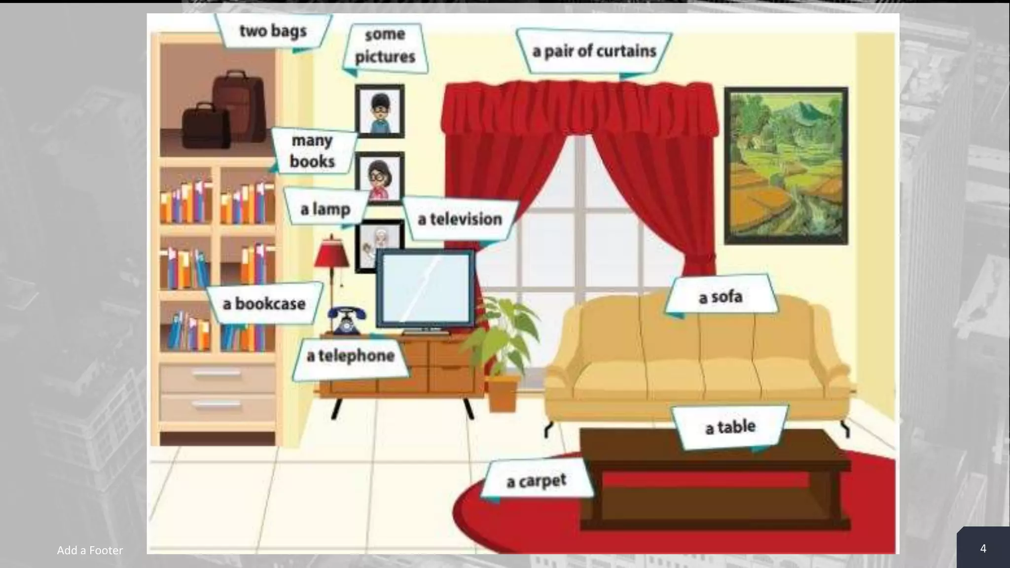 Materi PPT Bing Things in the living room and the kitchen.pptx