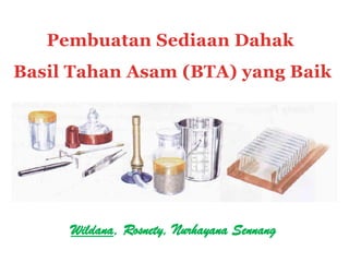 MATERI Presentasi tentang Bakteri Tahan Asam | PPTX