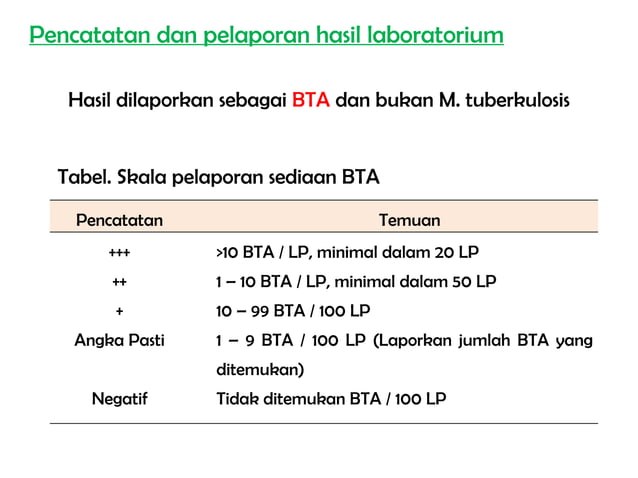 MATERI Presentasi tentang Bakteri Tahan Asam | PPTX