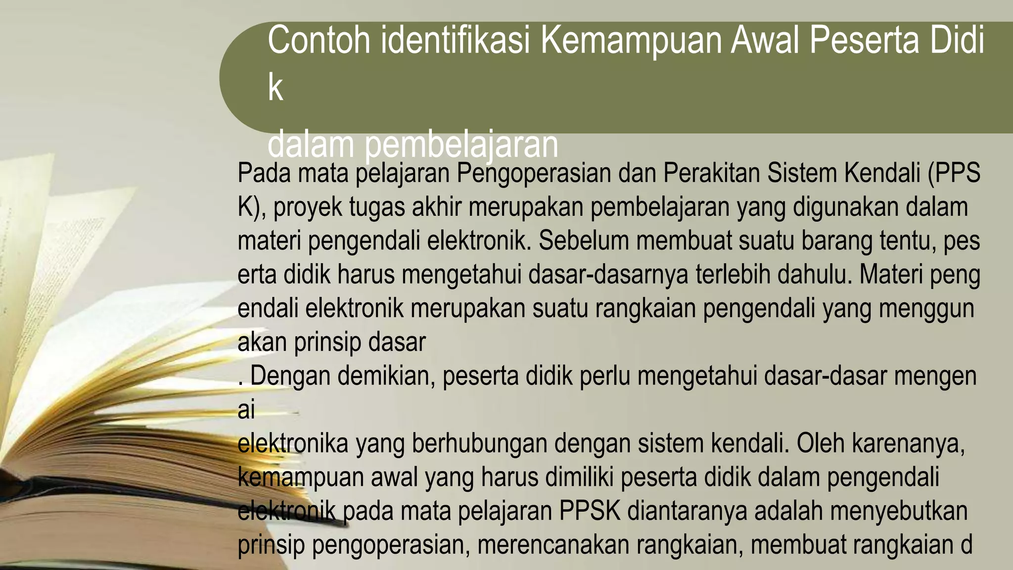 Materi ppt kemampuan awal peserta didik new (wecompress.com) | PPTX