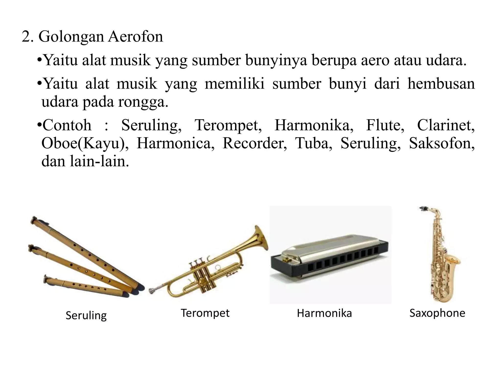 ppt jenis dan contoh alat musik yang ada di dunia | PPTX