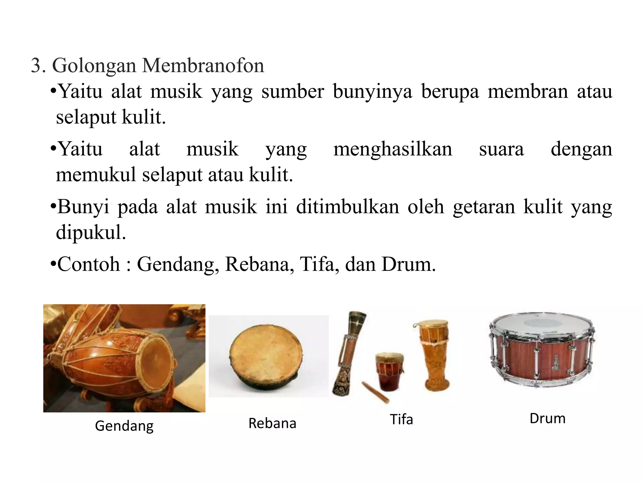 ppt jenis dan contoh alat musik yang ada di dunia | PPTX