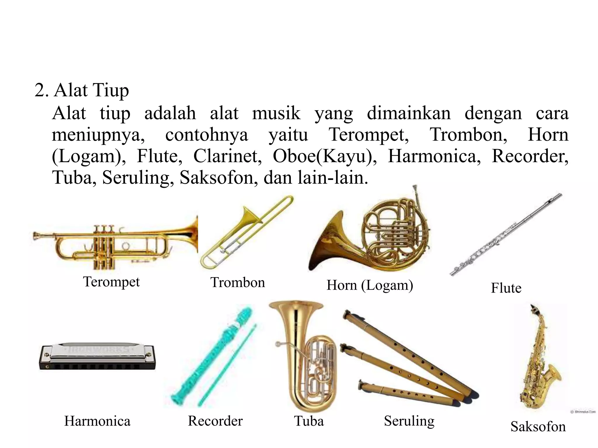 ppt jenis dan contoh alat musik yang ada di dunia | PPTX