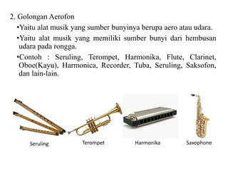 ppt jenis dan contoh alat musik yang ada di dunia | PPTX