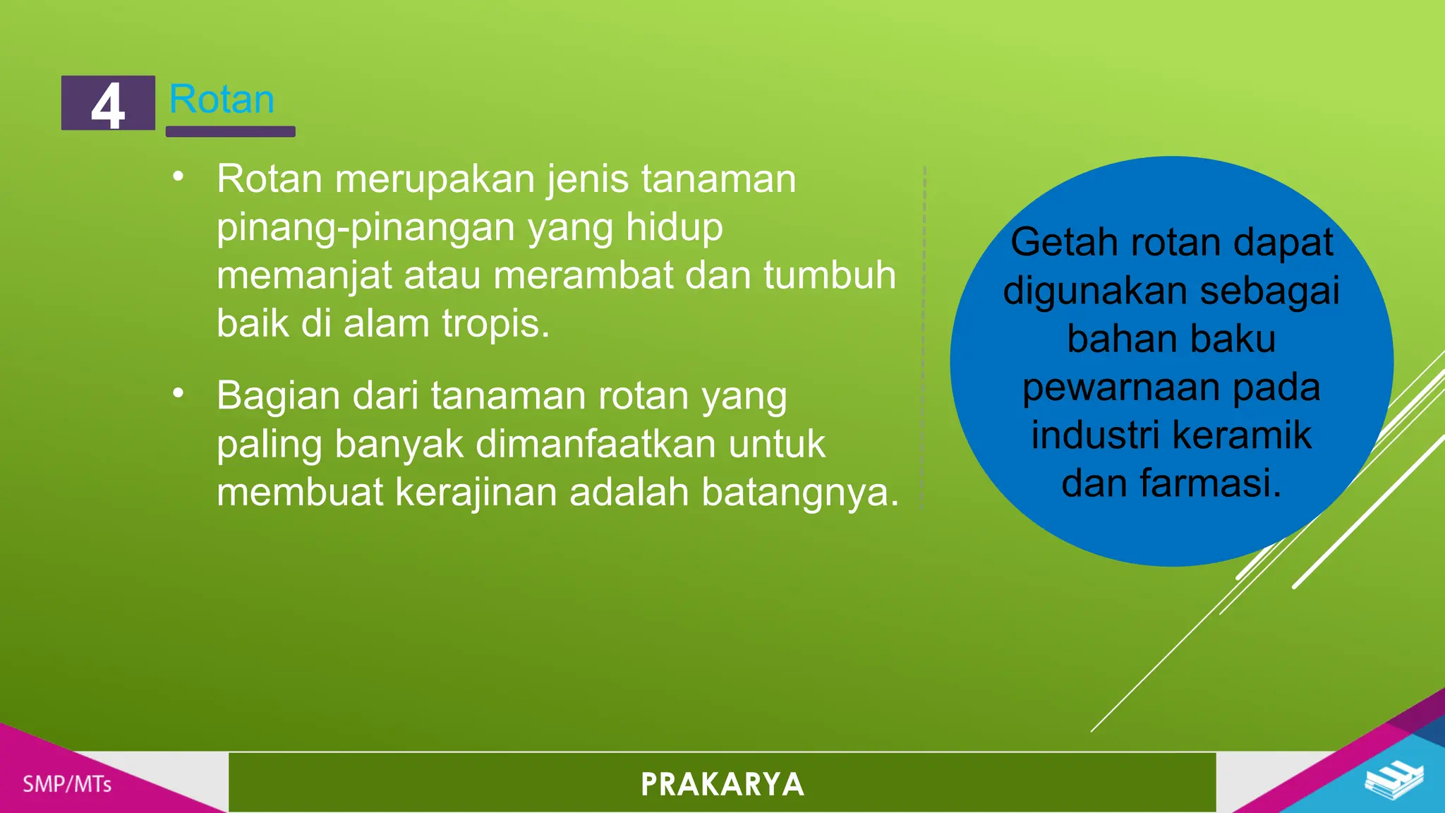 materi Prakarya kelas kurikulum 2013.pptx menuju indonesia emas | PPTX