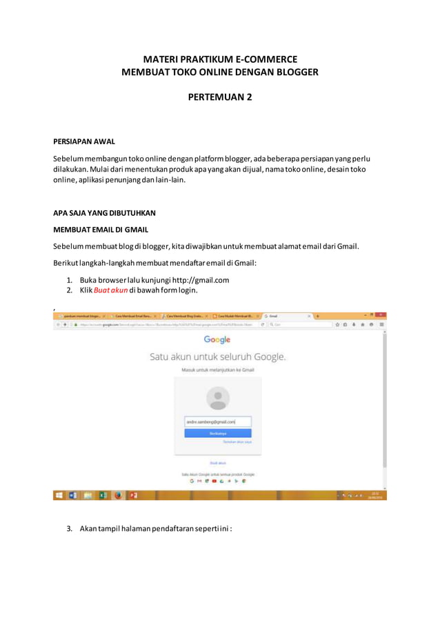 Materi praktikum e commerce | PDF