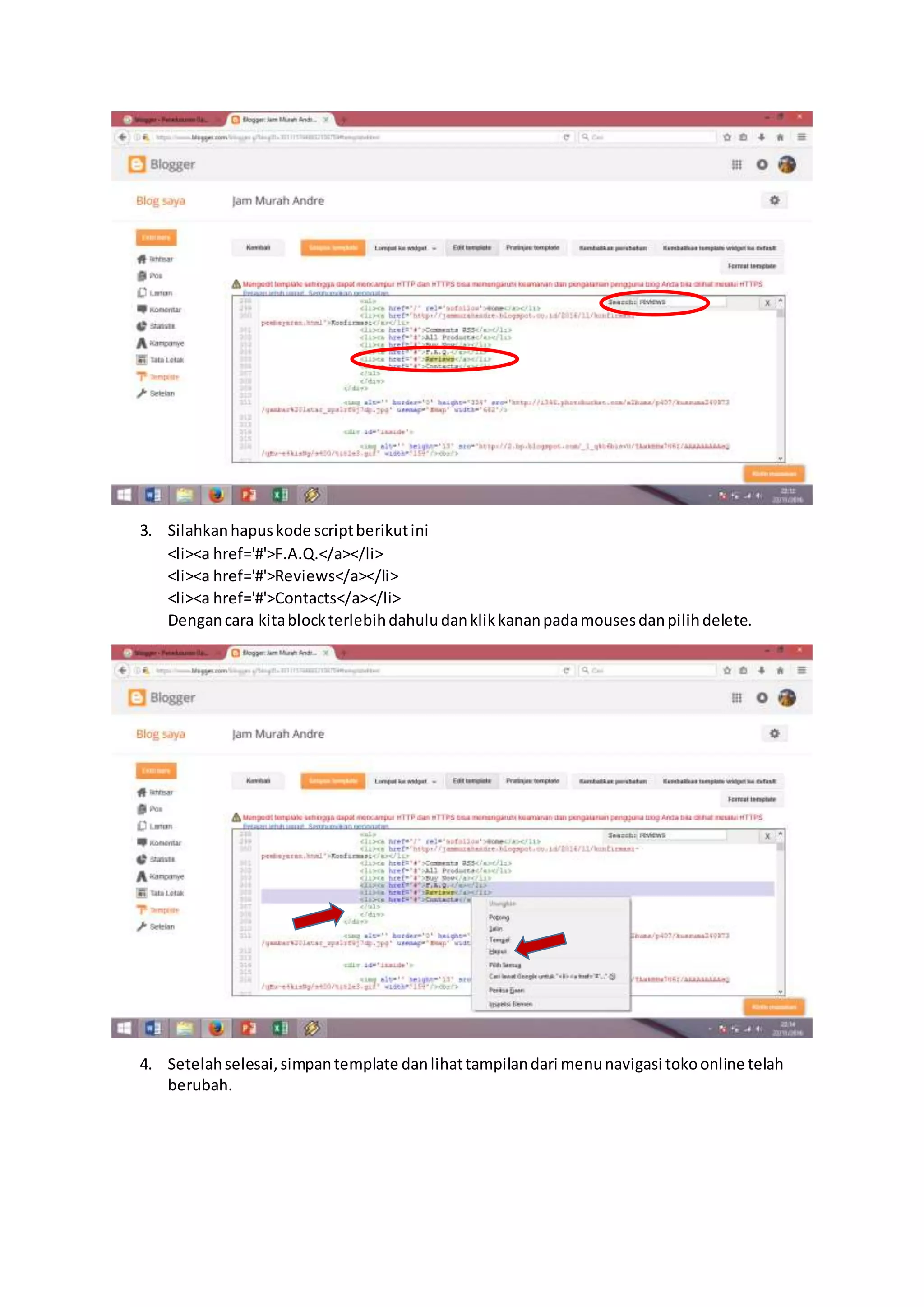 Materi praktikum e commerce vii | DOCX
