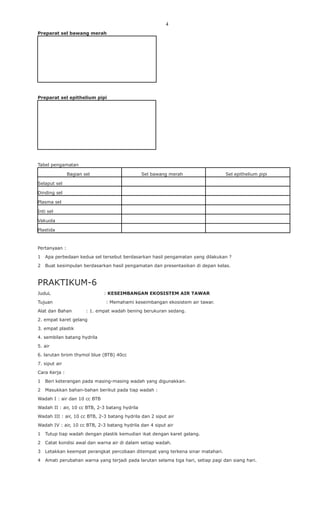 Materi praktikum kelas vii jadi 2 | PDF