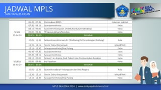 MATERI PRAMPLS 2024 yang diberikan sebelum mulai MPLS | PPTX