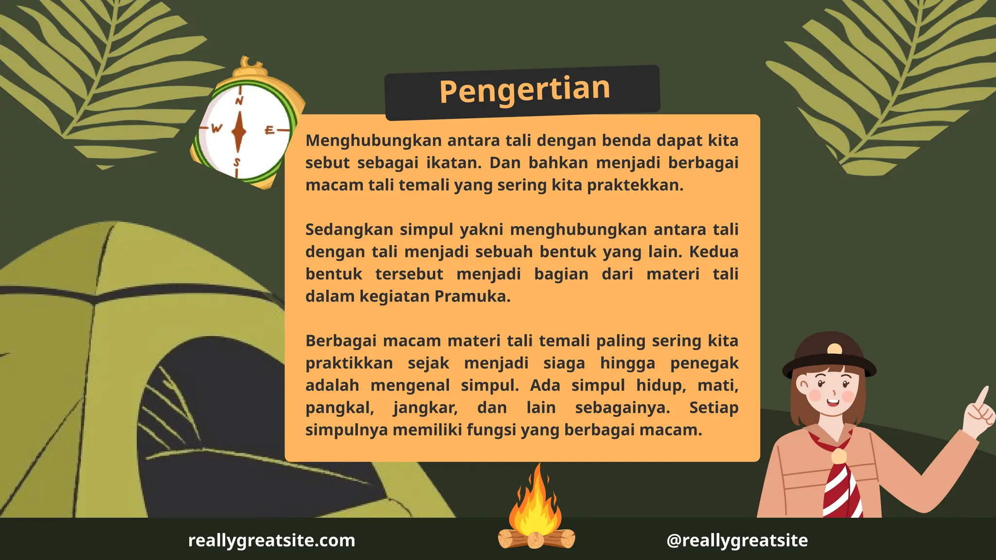 Materi Pramuka - Tali Temali Kelas XI.pptx