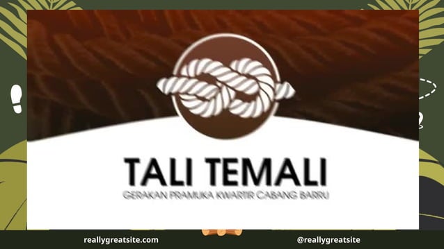 Materi Pramuka - Tali Temali Kelas XI.pptx