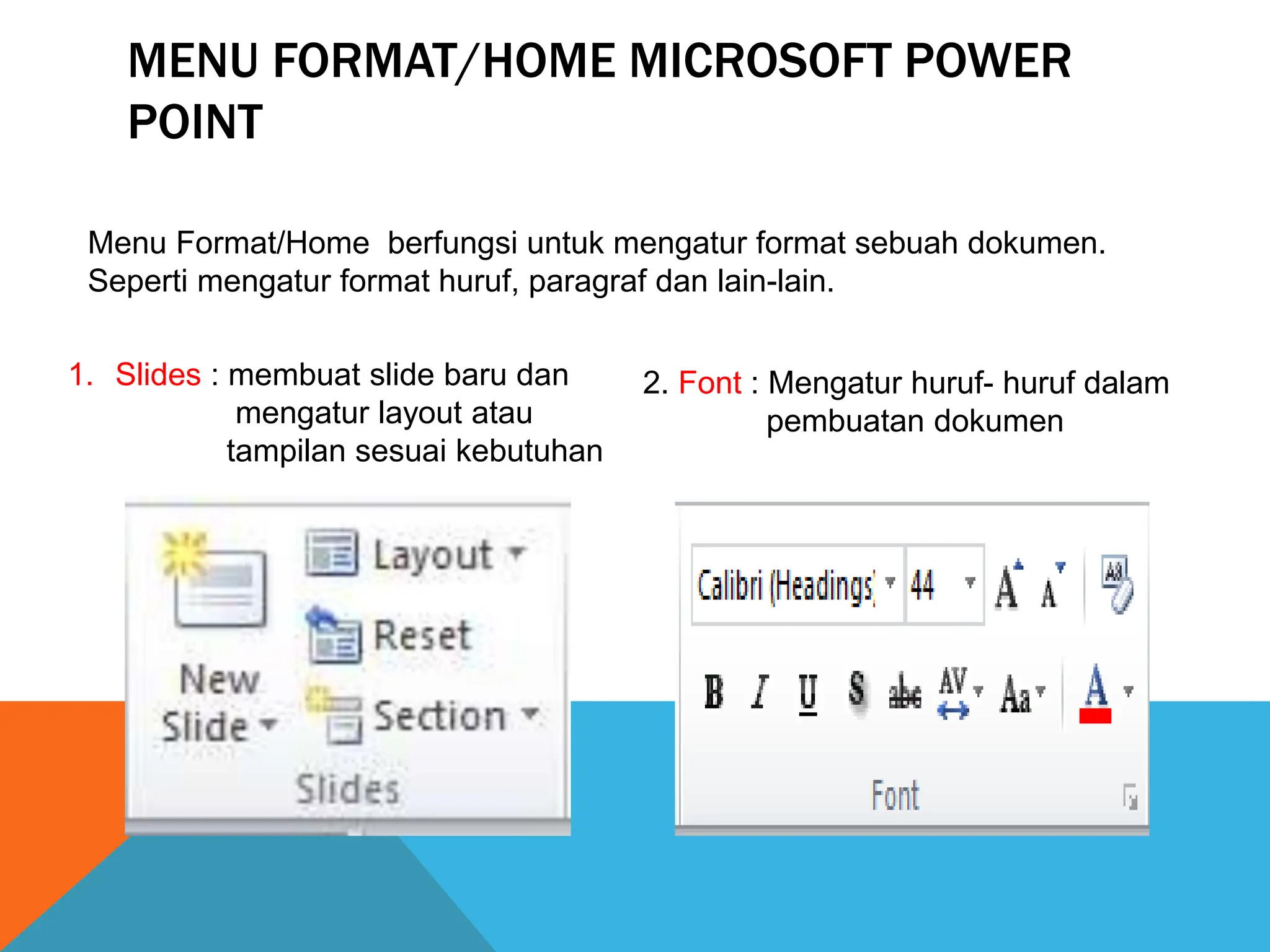 MATERI PRESENTASE MICROSOFT POWER POINT BAGI PEMULA | PPTX