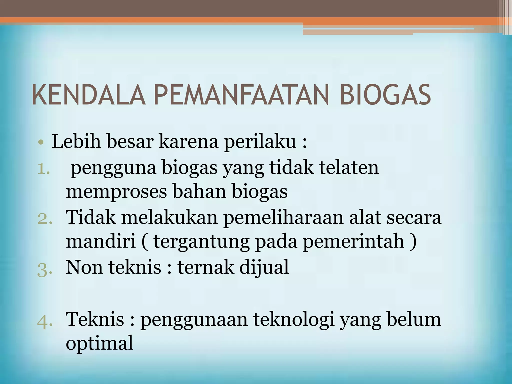Pemanfaatan Sampah / Limbah Sebagai Energi Terbarukan | PPTX