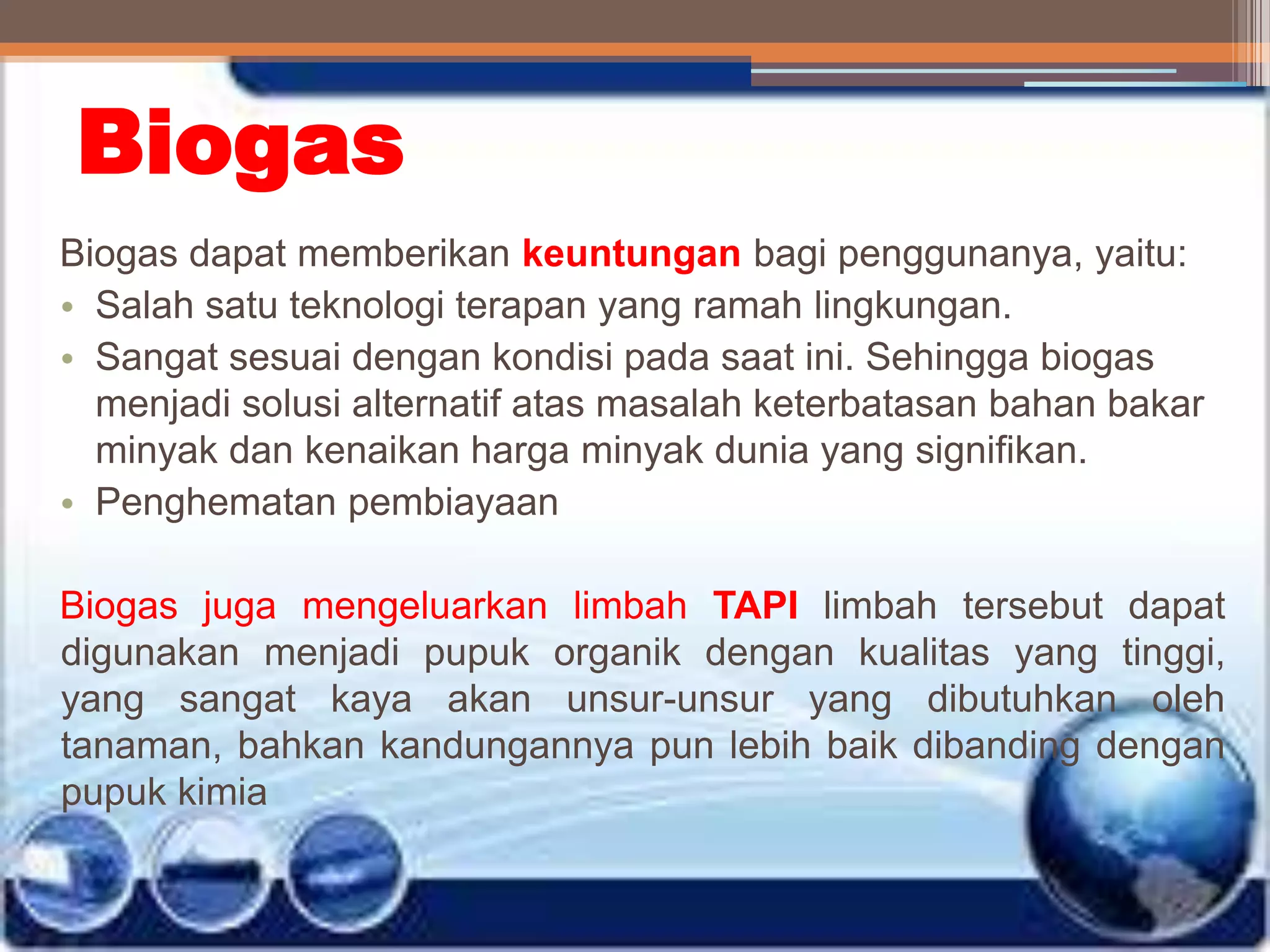 Pemanfaatan Sampah / Limbah Sebagai Energi Terbarukan | PPTX