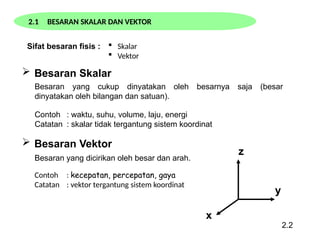 Materi Presentasi - Vektor untuk SMA dan kuliah | PPTX