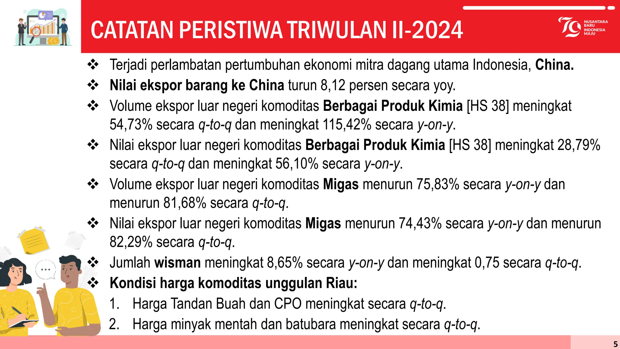 Materi Presentasi Berita Resmi Statistik (BRS) BPS Provinsi Riau ...